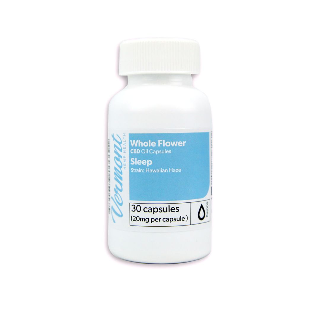 20 MG Whole Flower Sleep Capsules (30 or 60) – Vermont Whole Flower